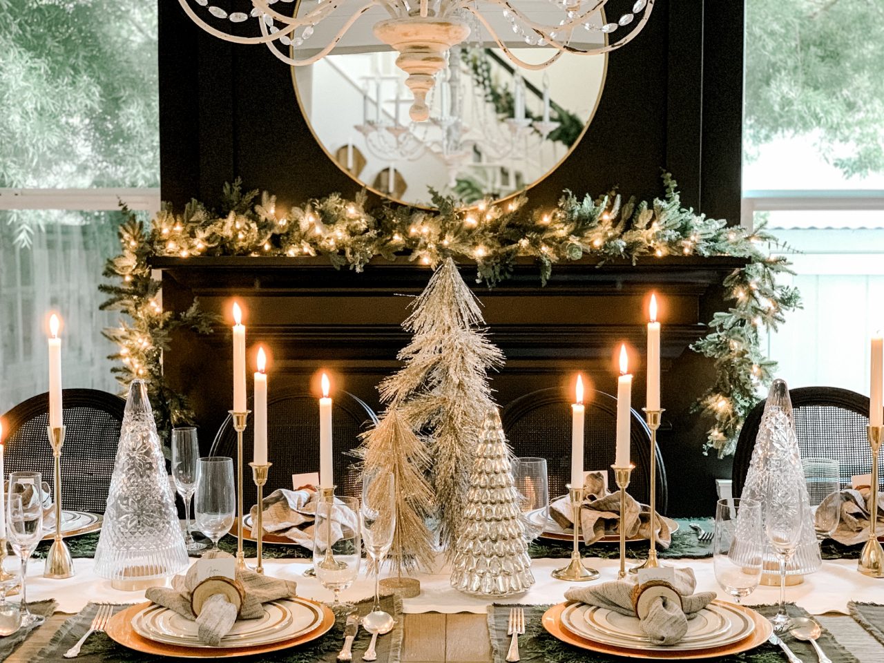 How to Create a Simple + Elegant Christmas Table - Jaclyn James Company