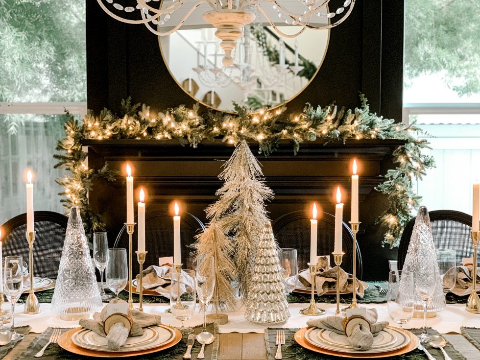 How to Create a Simple + Elegant Christmas Table - Jaclyn James Company