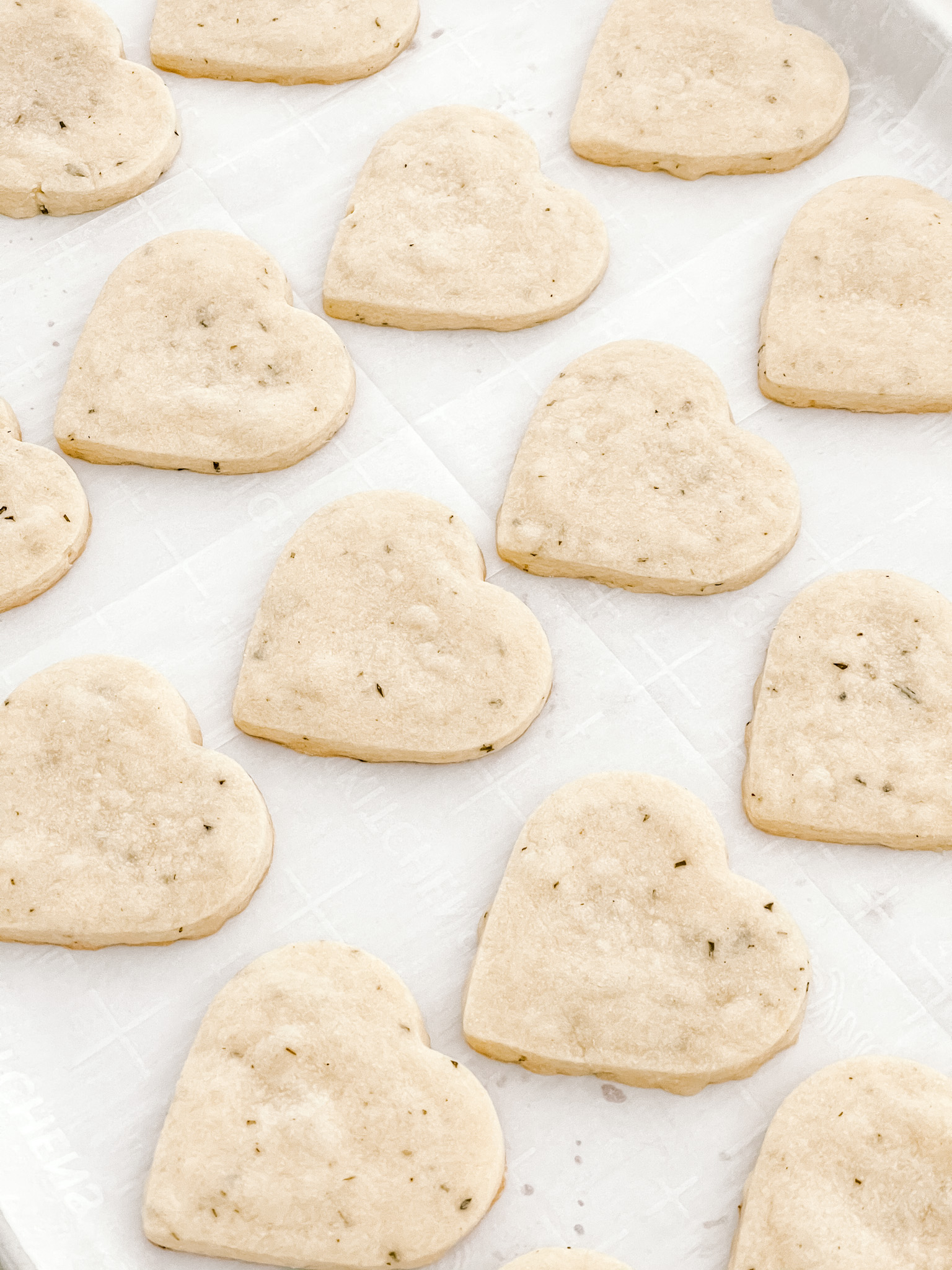 Rosemary + Dark Chocolate Shortbread Cookies with Sea Salt - Jaclyn ...