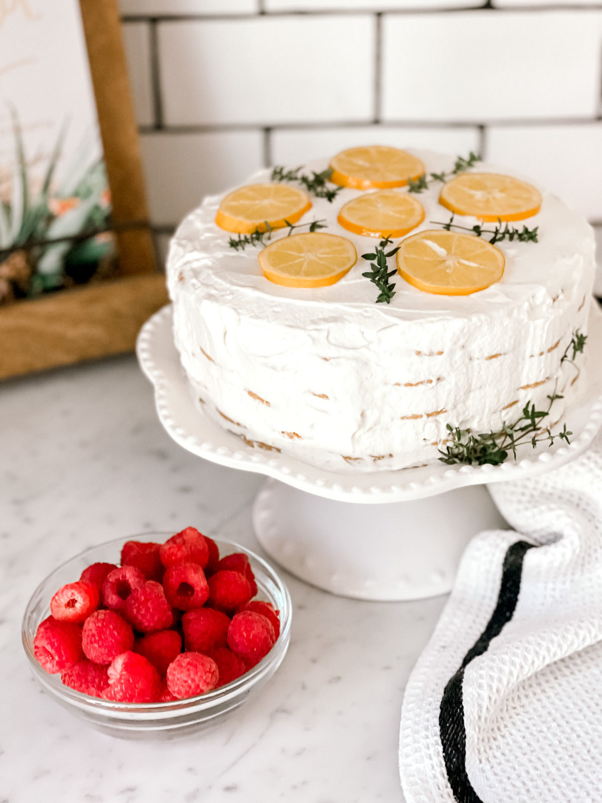 No Bake Lemon Wafer Cake - Jaclyn James Company