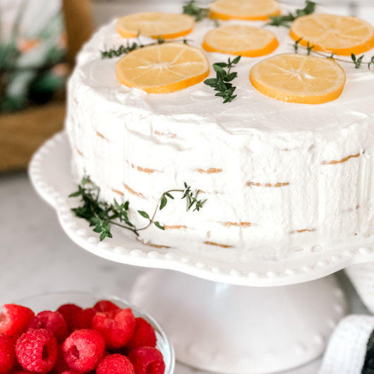 No Bake Lemon Wafer Cake - Jaclyn James Company
