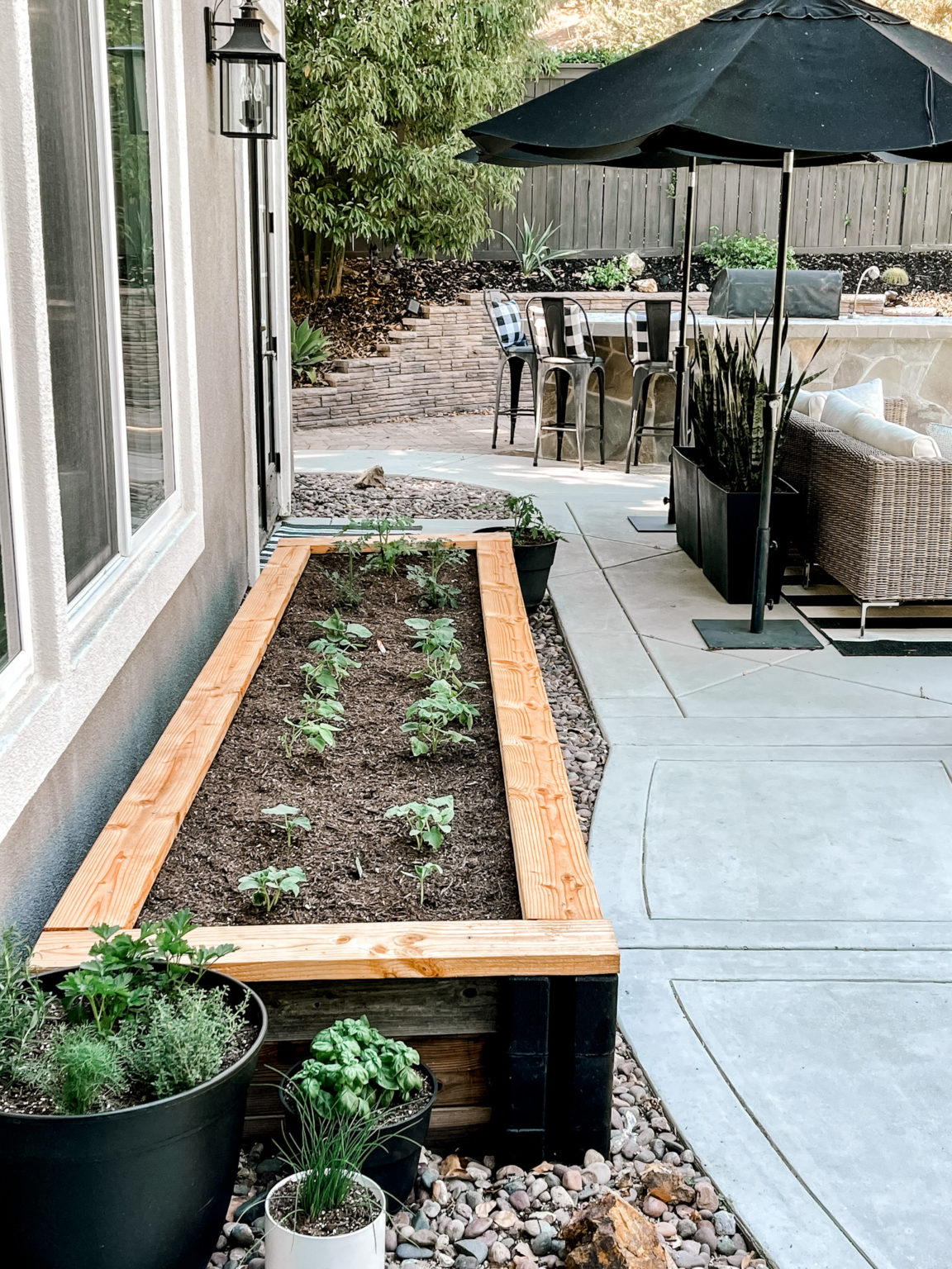 Easy DIY Planter Box - Jaclyn James Company